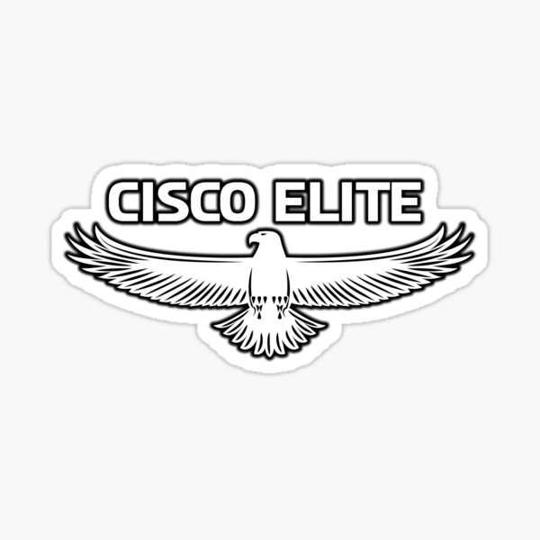 "CISCO ELITE classic" Sticker for Sale by TrisPeak | Redbubble