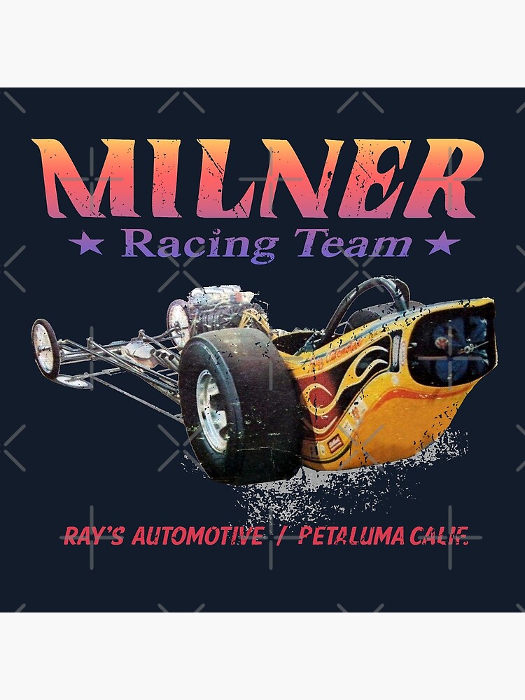 "Milner Racing" Poster by Retrorockit | Redbubble