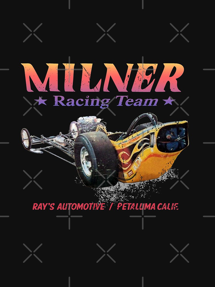 "Milner Racing" Essential T-Shirt for Sale by Retrorockit | Redbubble