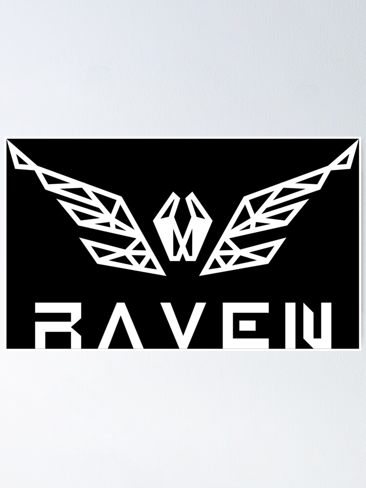 "Raven insignia" Poster for Sale by supanerd01 | Redbubble