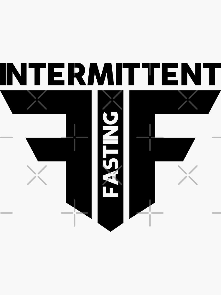 "Intermittent Fasting Logo" Sticker by infleims | Redbubble