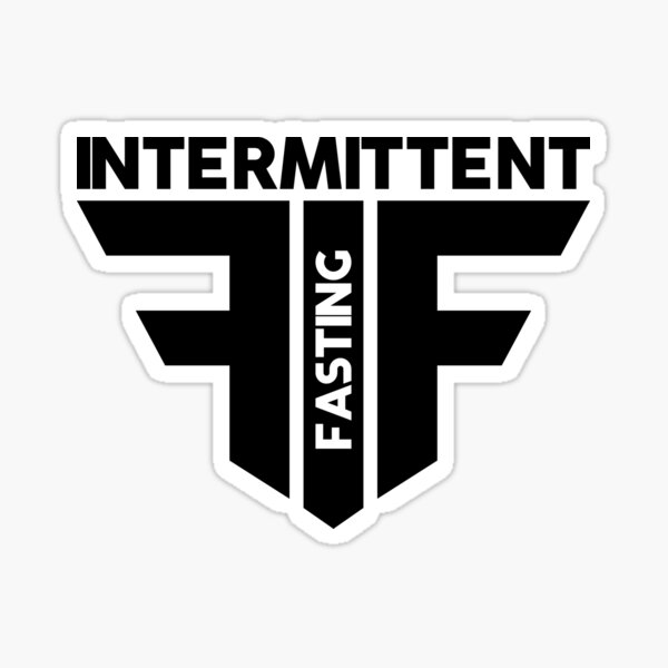 "Intermittent Fasting Logo" Sticker by infleims | Redbubble