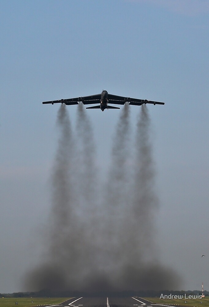 "USAF B52 Bomber aka BUFF" by Andrew Lewis | Redbubble