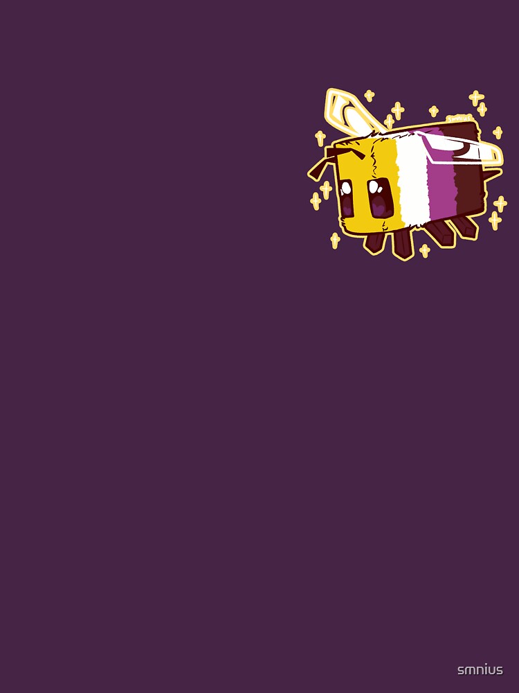 "Non-Binary Pride Minecraft Bee" T-shirt for Sale by smnius | Redbubble ...