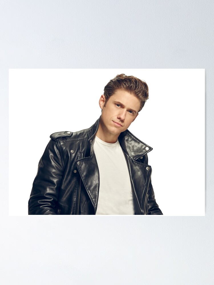 "Aaron Tveit Grease" Poster for Sale by Leyzel | Redbubble