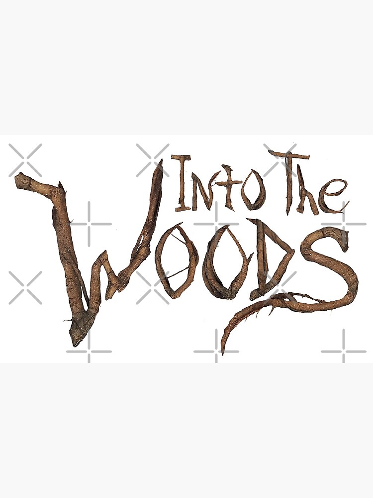 "Into the woods logo" Photographic Print by Leyzel | Redbubble