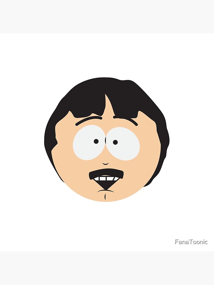 "South Park Randy Marsh Happy Face" Art Print by FanaToonic | Redbubble