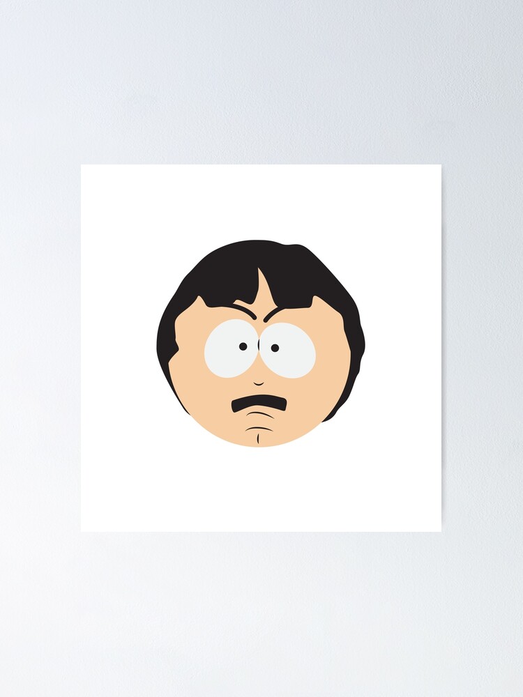 "South Park Randy Marsh Angry Face" Poster by FanaToonic | Redbubble