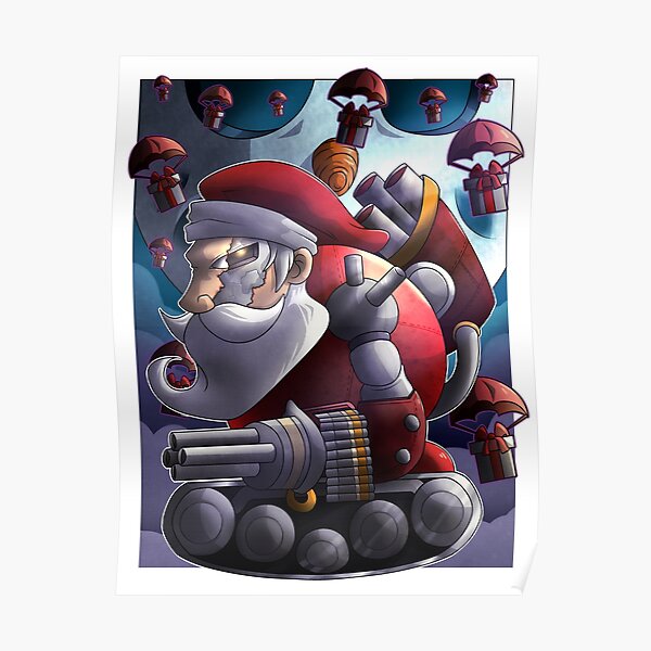 "Santa-NK1 Terrarias" Poster by Bettypico | Redbubble