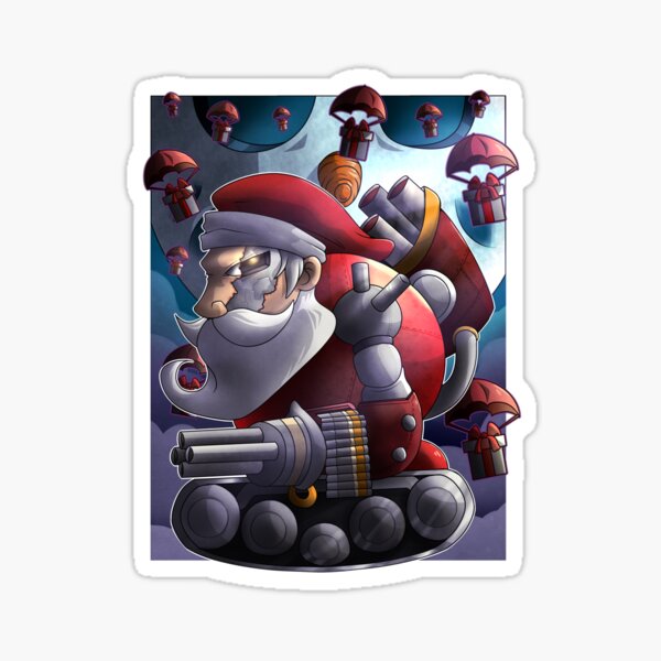 "Santa-NK1 Terrarias" Sticker for Sale by Bettypico | Redbubble