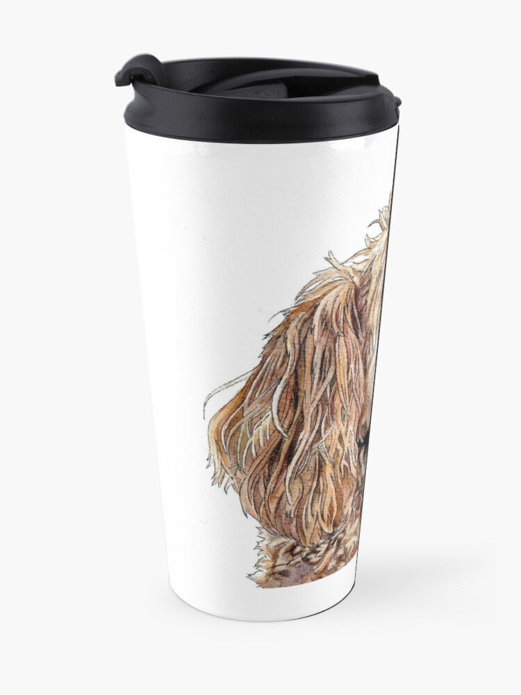 "Cockapoo watercolour" Travel Mug by tillyandblue | Redbubble
