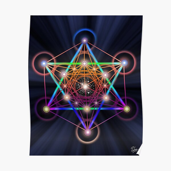 "Sacred Geometry 5" Poster by Endre | Redbubble