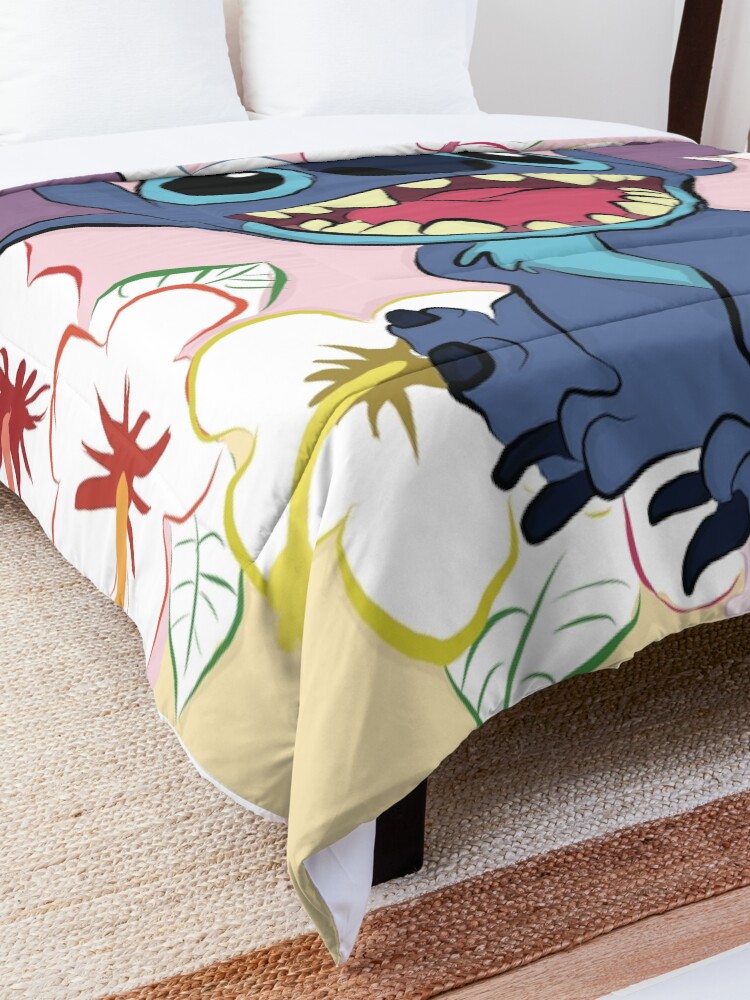 Colcha «Aloha Stitch» de HappyCrowCo | Redbubble