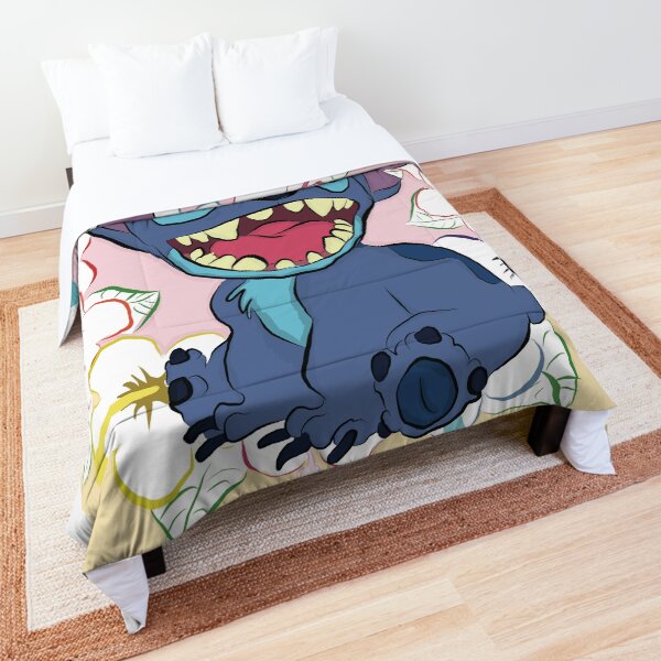 Colcha «Aloha Stitch» de HappyCrowCo | Redbubble