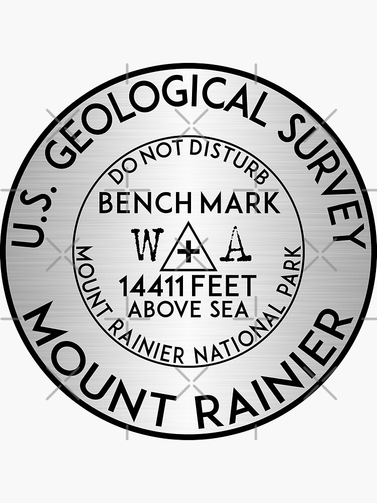 "BENCHMARK MOUNT RAINIER NATIONAL PARK WASHINGTON USGS GEOCACHING ...