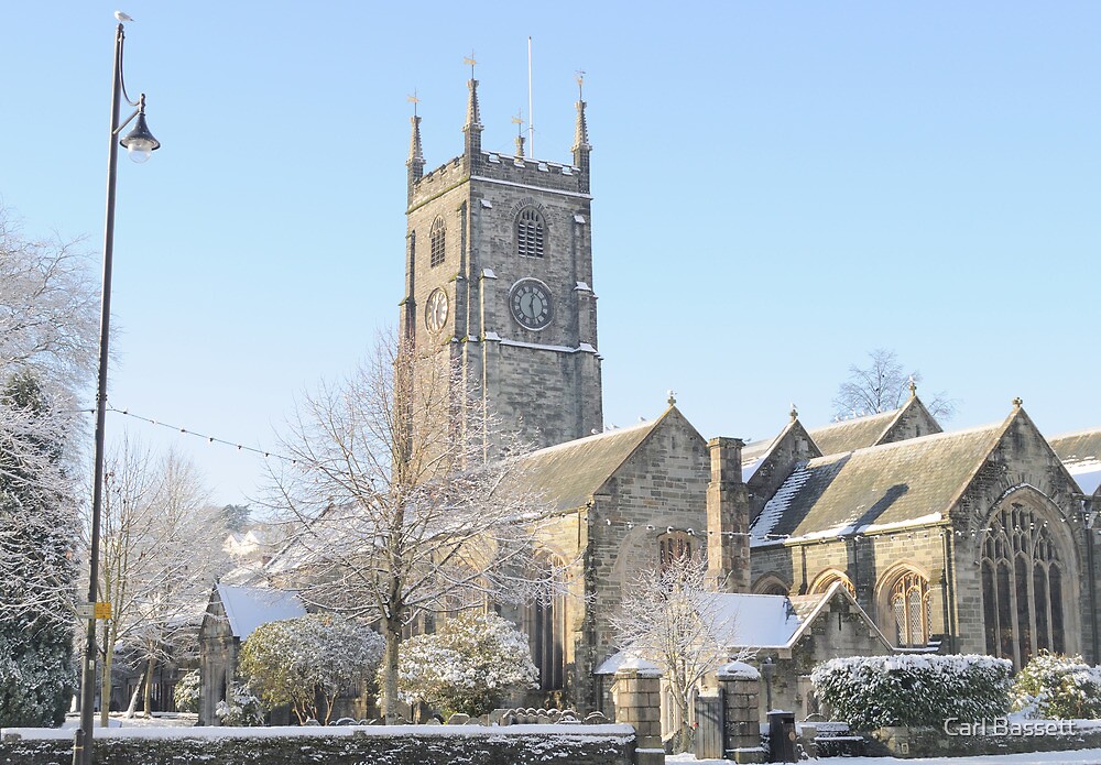 "Tavistock Church" by Carl Bassett | Redbubble