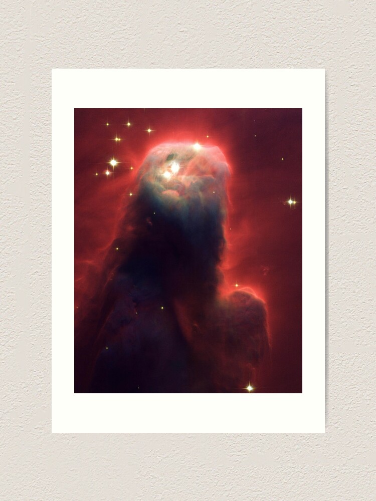 "The Cone Nebula Hubble Hubble Telescope Deep Space Photo" Art Print ...