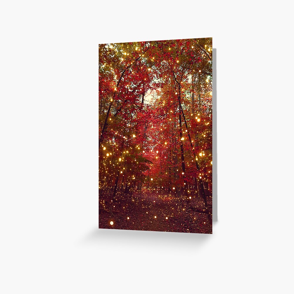 "enchanted forest" Greeting Card for Sale by varickridge | Redbubble