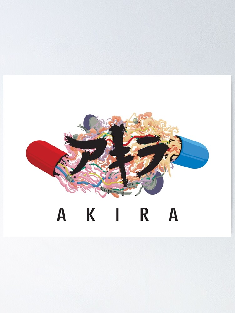 "Akira design black" Poster for Sale by DylanBanksArt | Redbubble