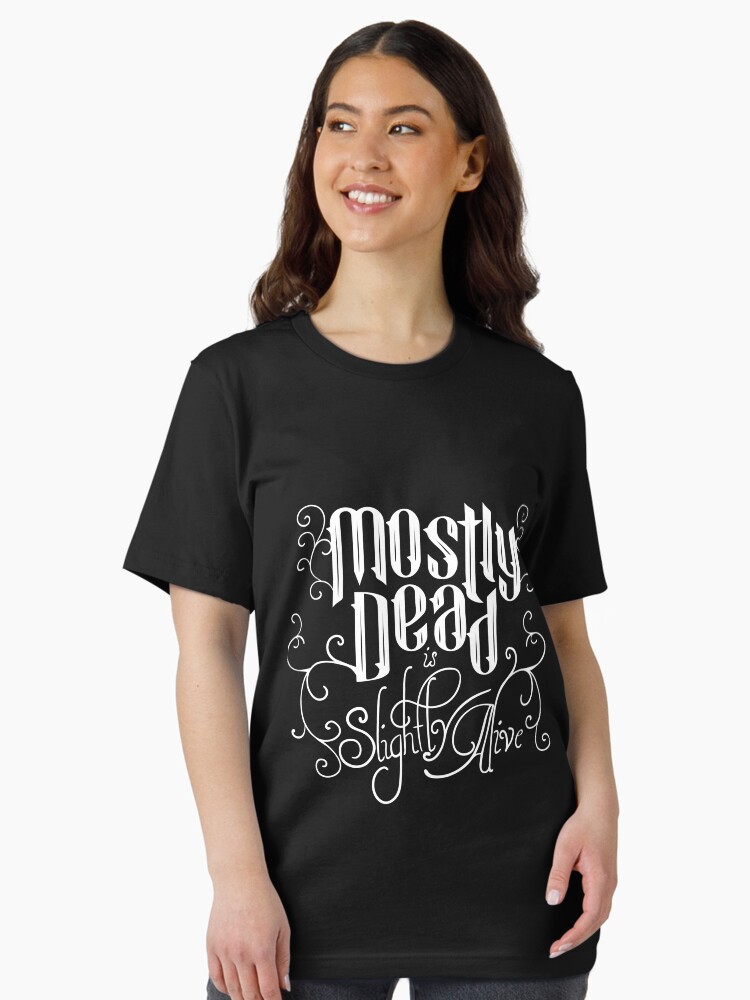 "Mostly Dead" Essential T-Shirt for Sale by Kalepanic | Redbubble