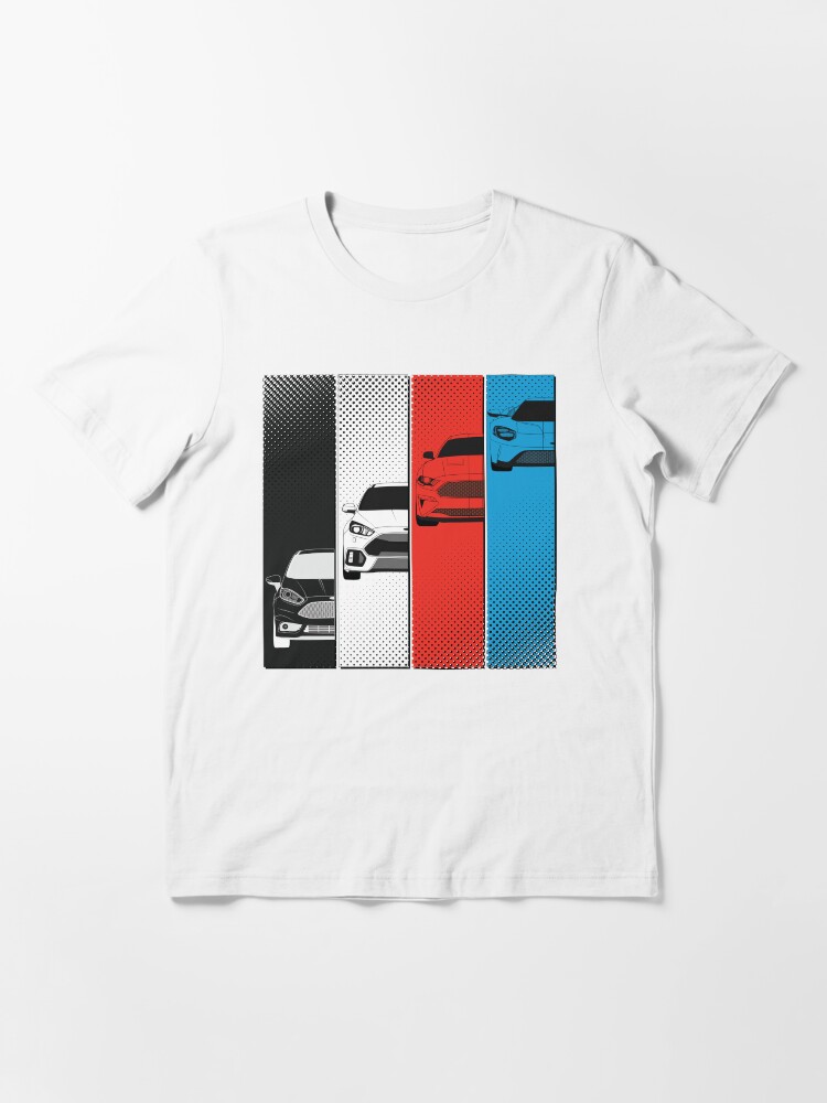 "Fast Fords (Color)" T-shirt for Sale by AutomotiveArt | Redbubble ...