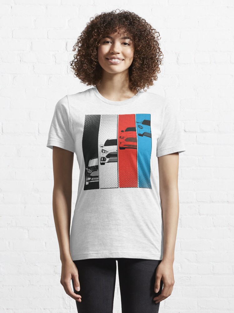"Fast Fords (Color)" T-shirt for Sale by AutomotiveArt | Redbubble ...