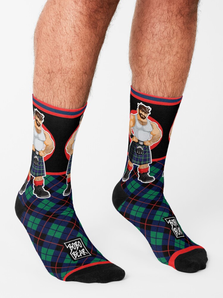 "ADAM LIKES KILTS" Socks for Sale by bobobear | Redbubble