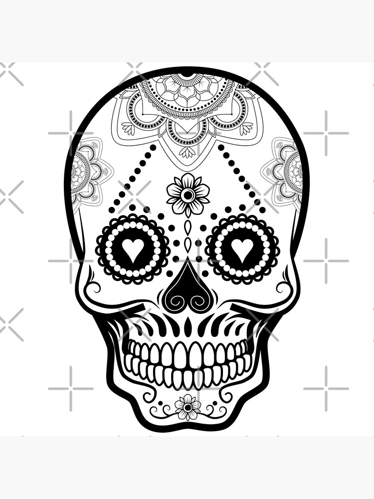 Póster «Catrina en blanco y negro» de giovanna-509 | Redbubble