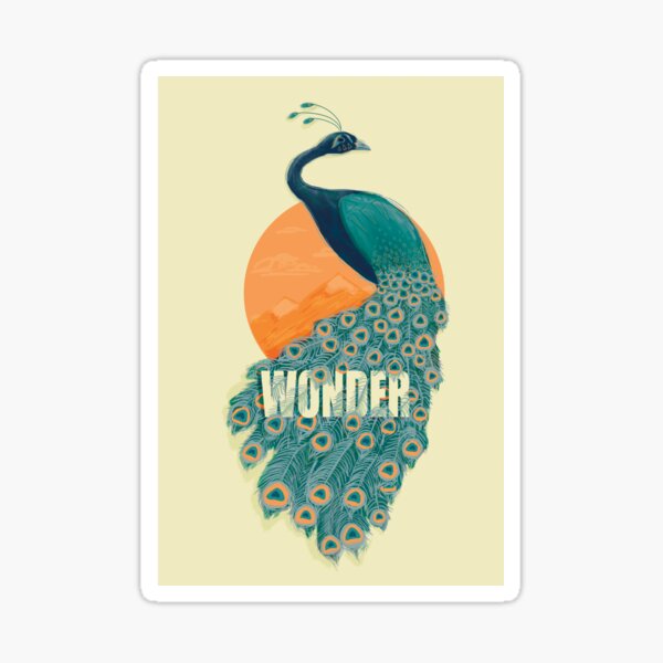 "Wonder" Sticker by jamie-sprouse | Redbubble