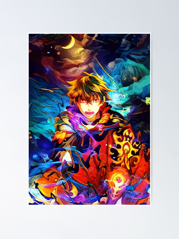 Póster «Escudo maldito» de hustlart | Redbubble