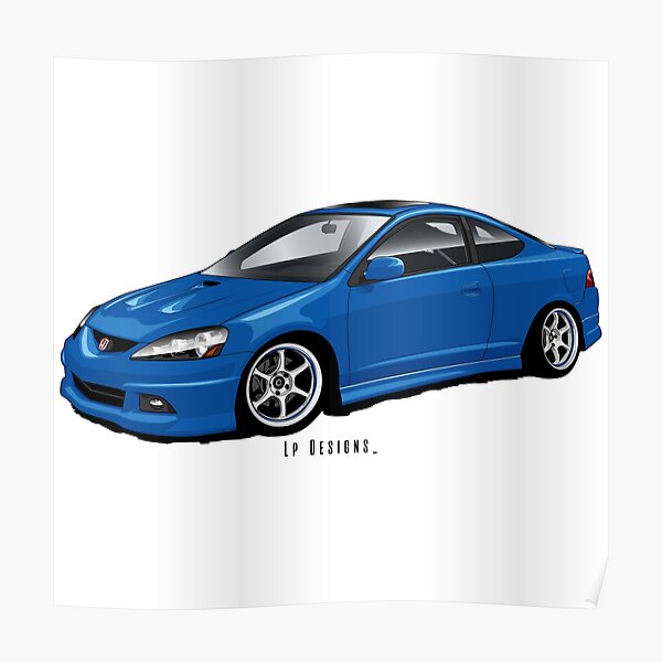 "RSX" Poster for Sale by lpdesigns1 | Redbubble