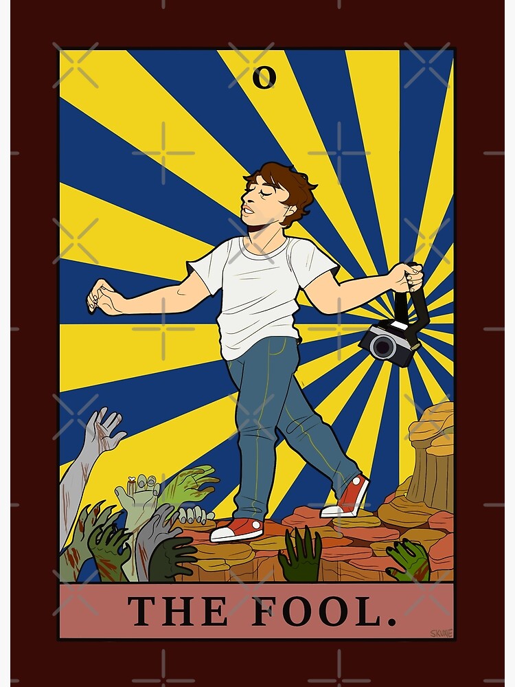 "The Fool" Framed Art Print for Sale by omercyme | Redbubble
