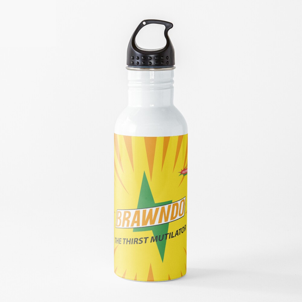 "Brawndo" Water Bottle by Exilant | Redbubble