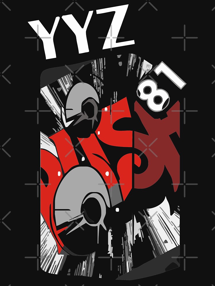 "Rush YYZ rock T-shirt" T-shirt for Sale by marcosvivez | Redbubble ...