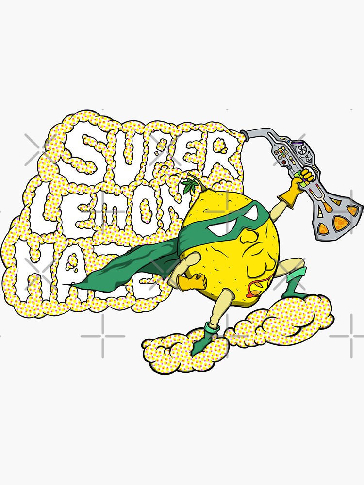 "Super Lemon Haze" Sticker for Sale by cheechardman | Redbubble