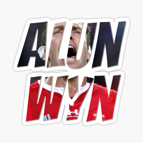 "Alun Wyn Jones Wales Rugby World Cup" Sticker for Sale by Woolofsky ...