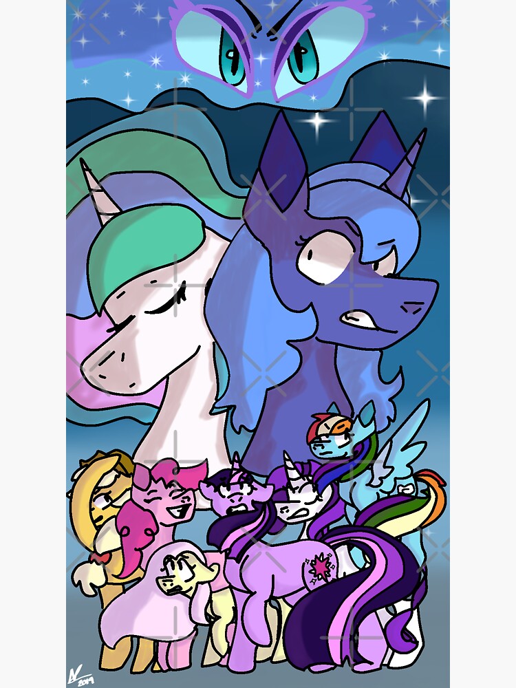 "MLP Season 1 Poster" Sticker for Sale by DoeOwO | Redbubble