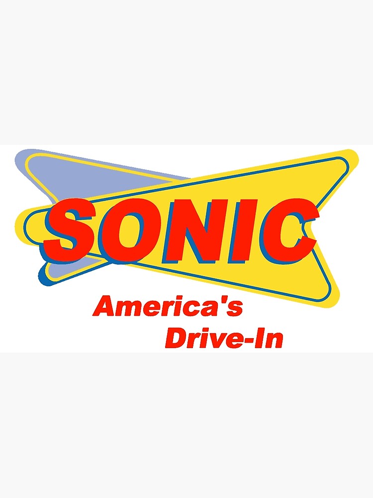 Impression photo « Le Fast-Food de Sonic America logo rouge », par ...
