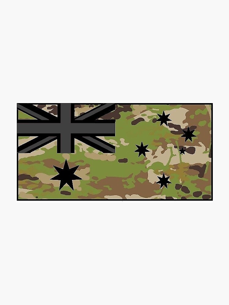"Australian Soldiering - AMCU Australian Flag Sticker" Sticker for Sale ...