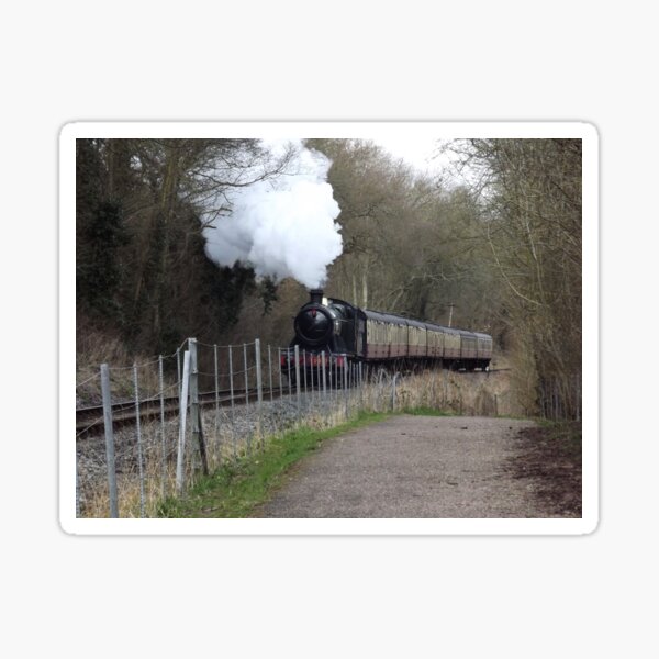 "Steam Train" Sticker for Sale by Joeyliz | Redbubble