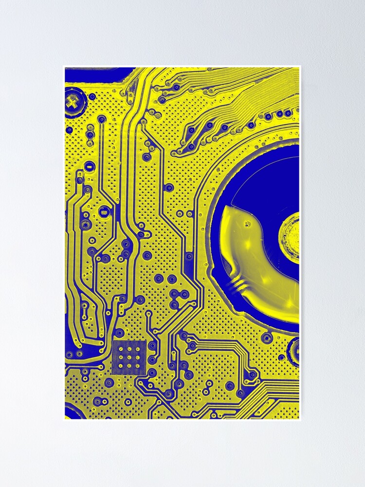 "circuit board" Poster by daveashwin | Redbubble