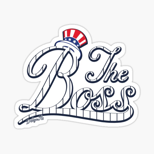 "The Boss" Sticker by DSignRt | Redbubble