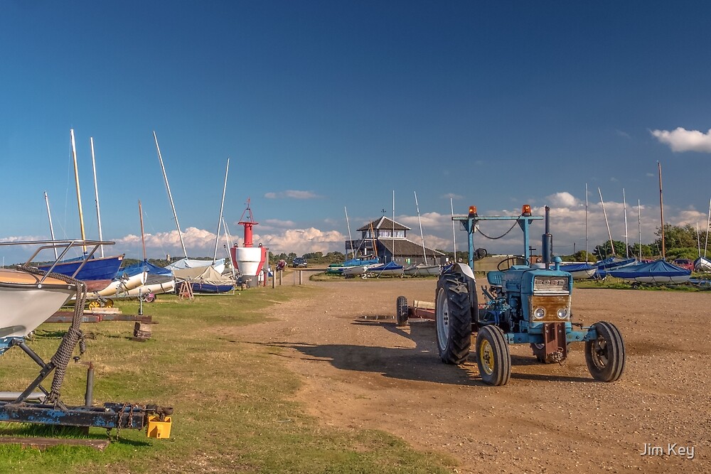 "Morston Boat Park" by Jim Key | Redbubble
