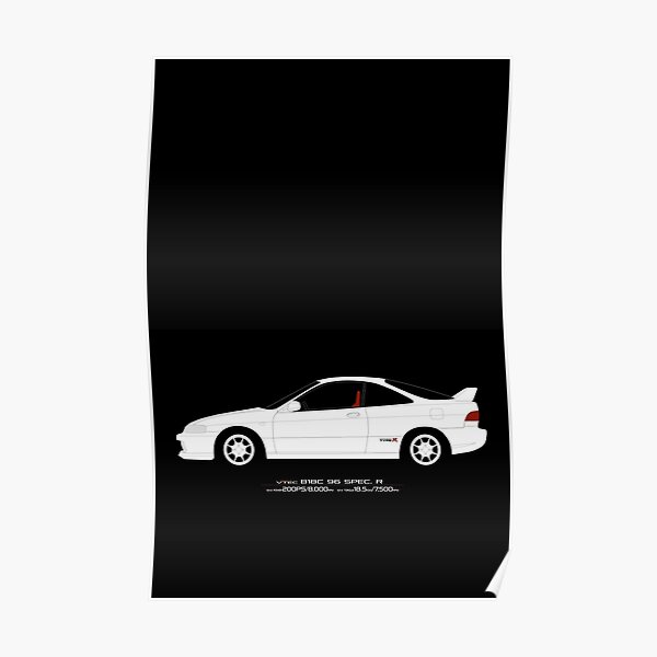 "Integra Type R" Poster by peterdials | Redbubble