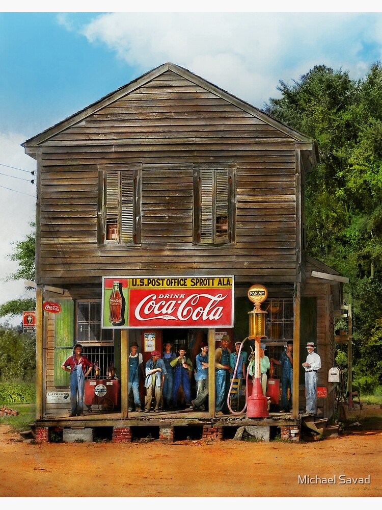 Home Décor 1935 Crossroads store at Sprott Alabama 11 X 14 Photo Print ...