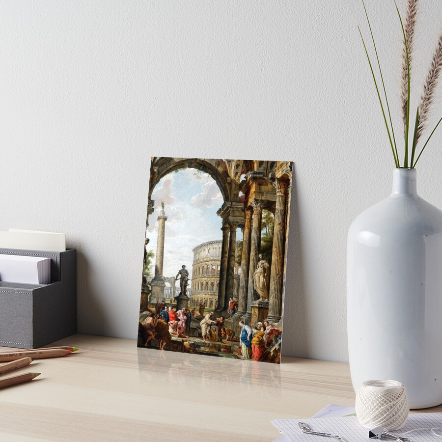 "Giovanni Paolo Panini The Philosopher Diogenes Throwing Down His Bowl ...