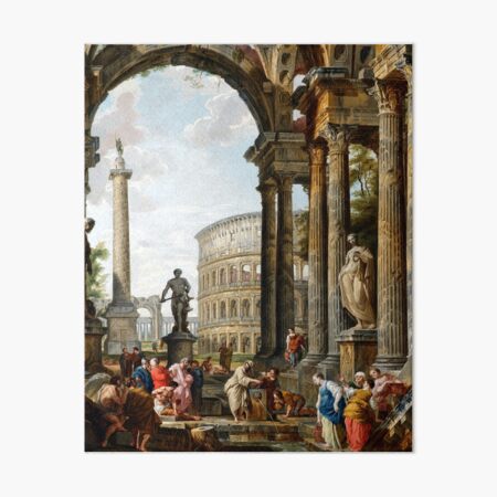 "Giovanni Paolo Panini The Philosopher Diogenes Throwing Down His Bowl ...