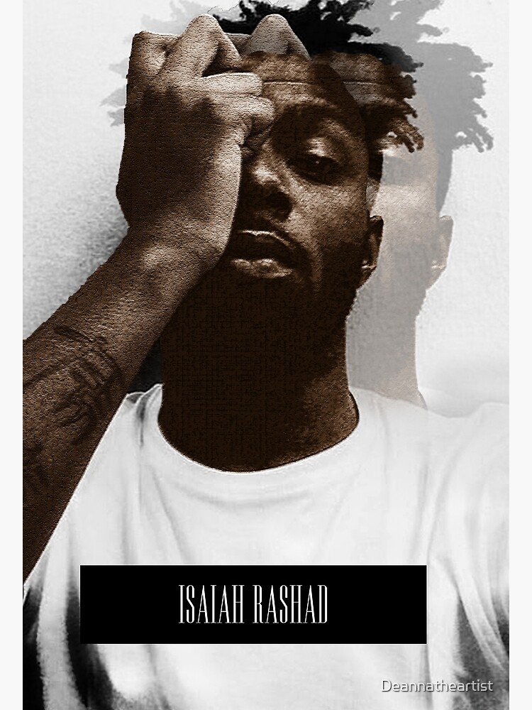 "Isaiah Rashad " Photographic Print by Deannatheartist | Redbubble