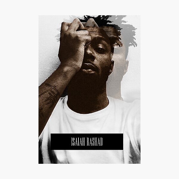 "Isaiah Rashad " Photographic Print by Deannatheartist | Redbubble