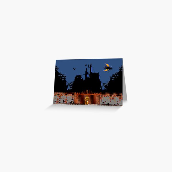 "Castlevania - Dracula's Castle" Greeting Card by muramas | Redbubble